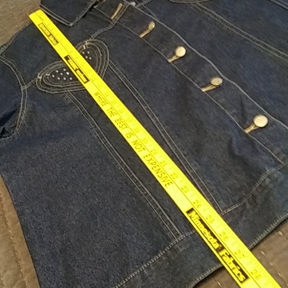 Quacker Factory | Jackets & Coats | Quacker Factory Denim Jacket With ...